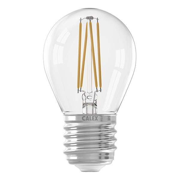 Calex LED lamp E27 | Kogel P45 | Filament | Helder | 2700K | Dimbaar 4.5W (40W) Calex 123led.nl